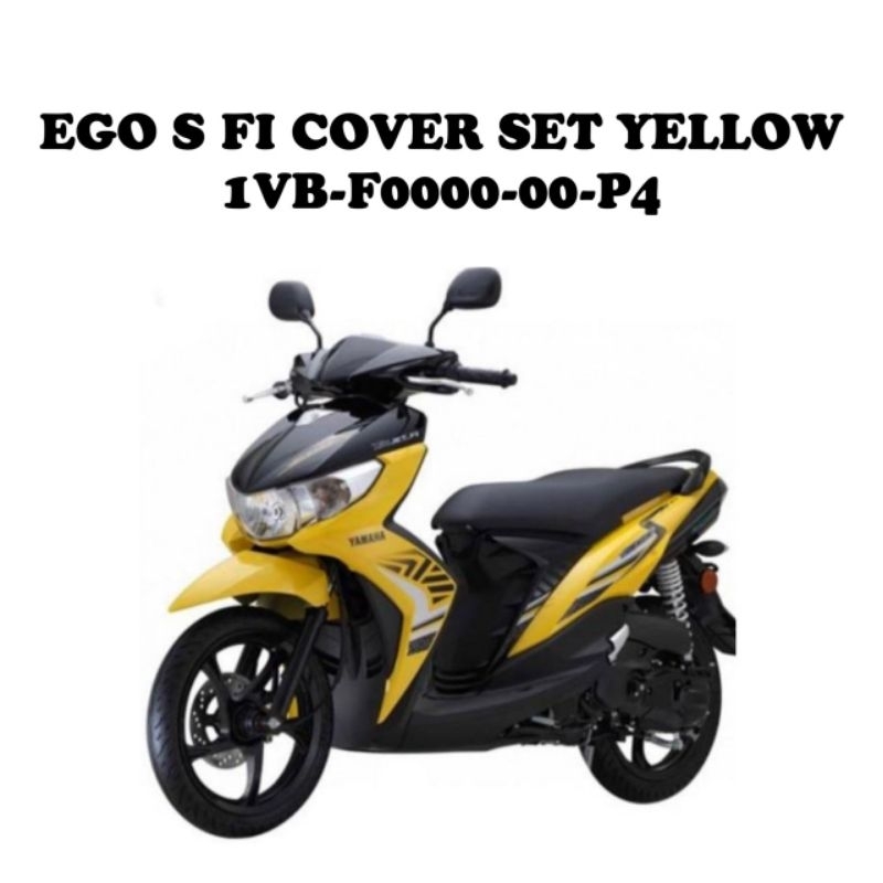EGO S FI COVER SET 100% ORIGINAL YAMAHA | Shopee Malaysia