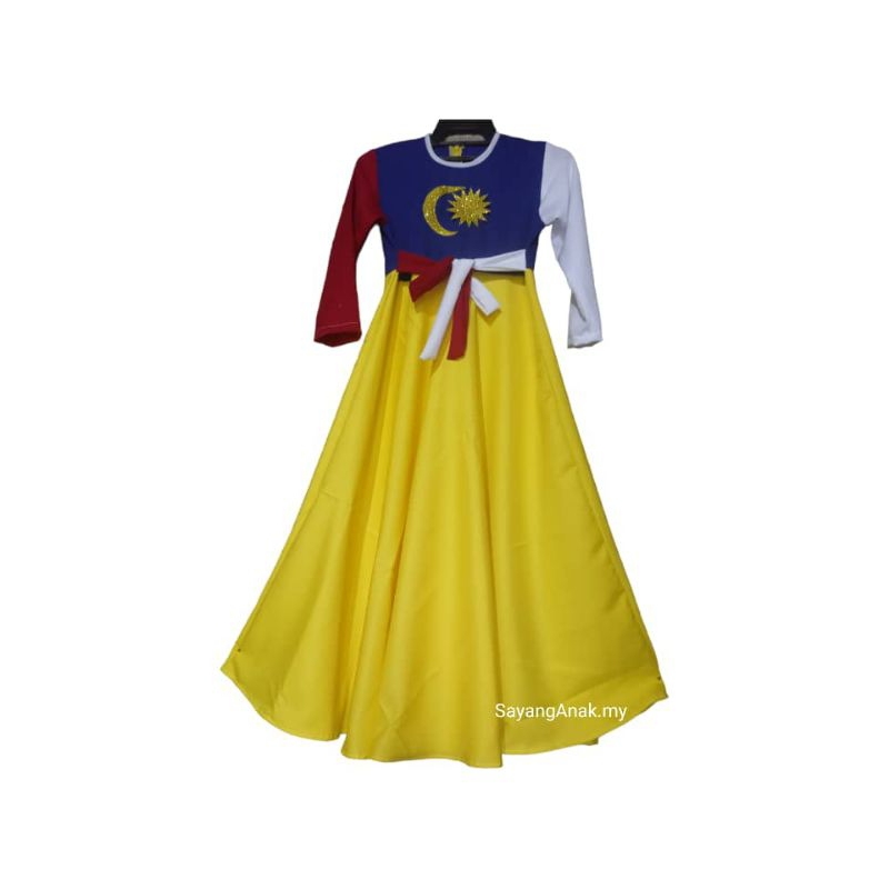 Dress merdeka kanak kanak & dewasa | Shopee Malaysia