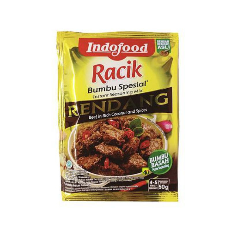 PERENCAH / BUMBU RACIK INDOFOOD RENDANG,OPOR,SOTO,SEMUR,AYAM GORENG ...
