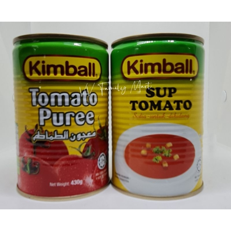 Halal*Kimball Tomato Puree/Sup Tomato 番茄汁*425g/ 430g | Shopee Malaysia