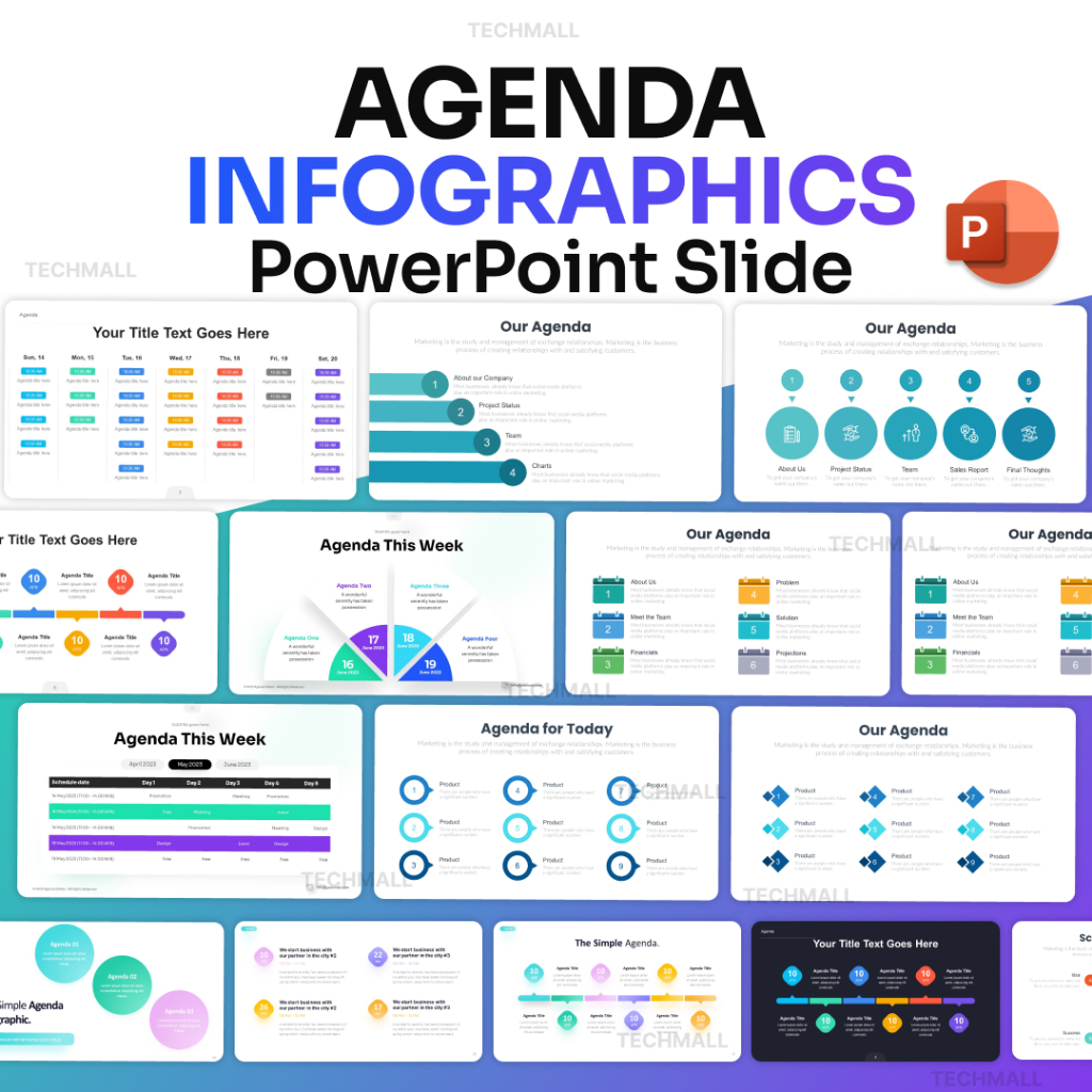 Agenda Infographics PowerPoint Presentation Template | Easy Edit ...