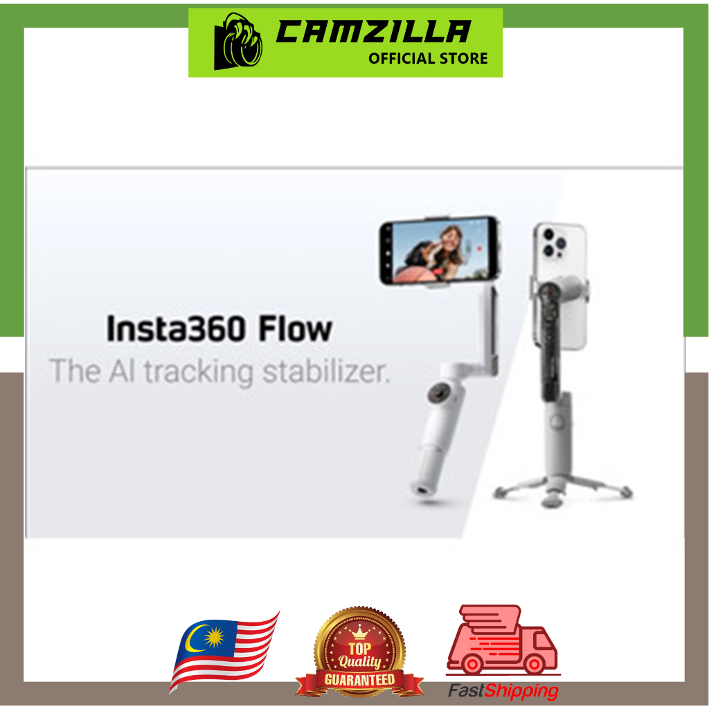 Insta 360 Flow The AI Tracking Stabilizer 3-AXIS stabilizer for ...