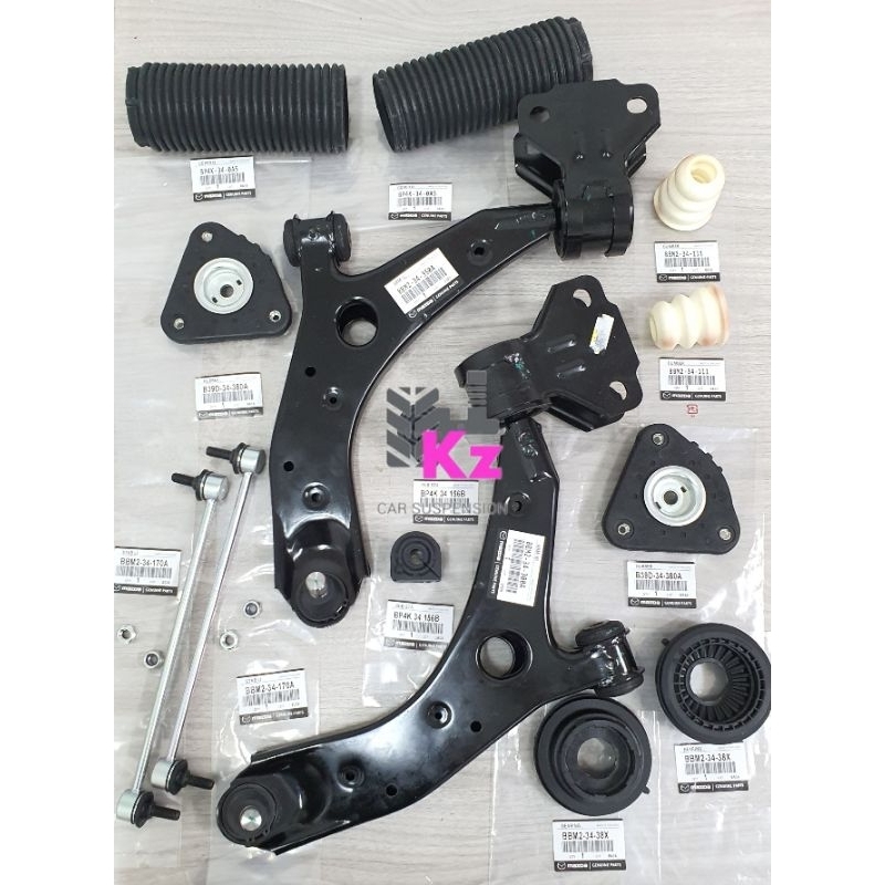 MAZDA 3 BL 2010-2013 - 14 IN 1 SET - FRONT LOWER ARM/LINK/STABILIZER ...