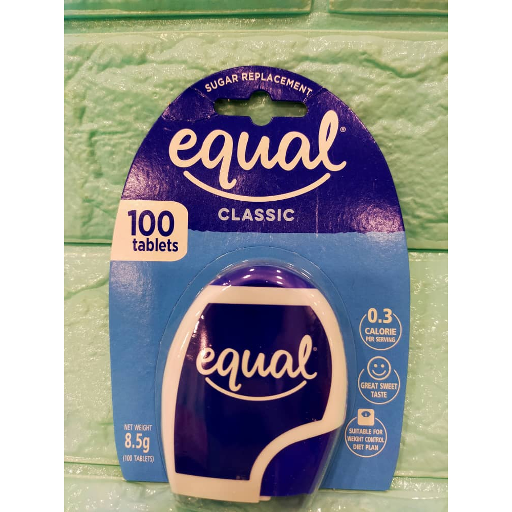 EQUAL CLASSIC TABLETS 100'S | Shopee Malaysia