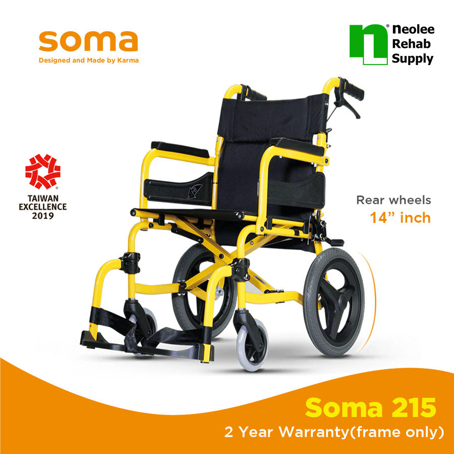 SOMA 215 LIGHTWEIGHT WHEELCHAIR (20") | Shopee Malaysia
