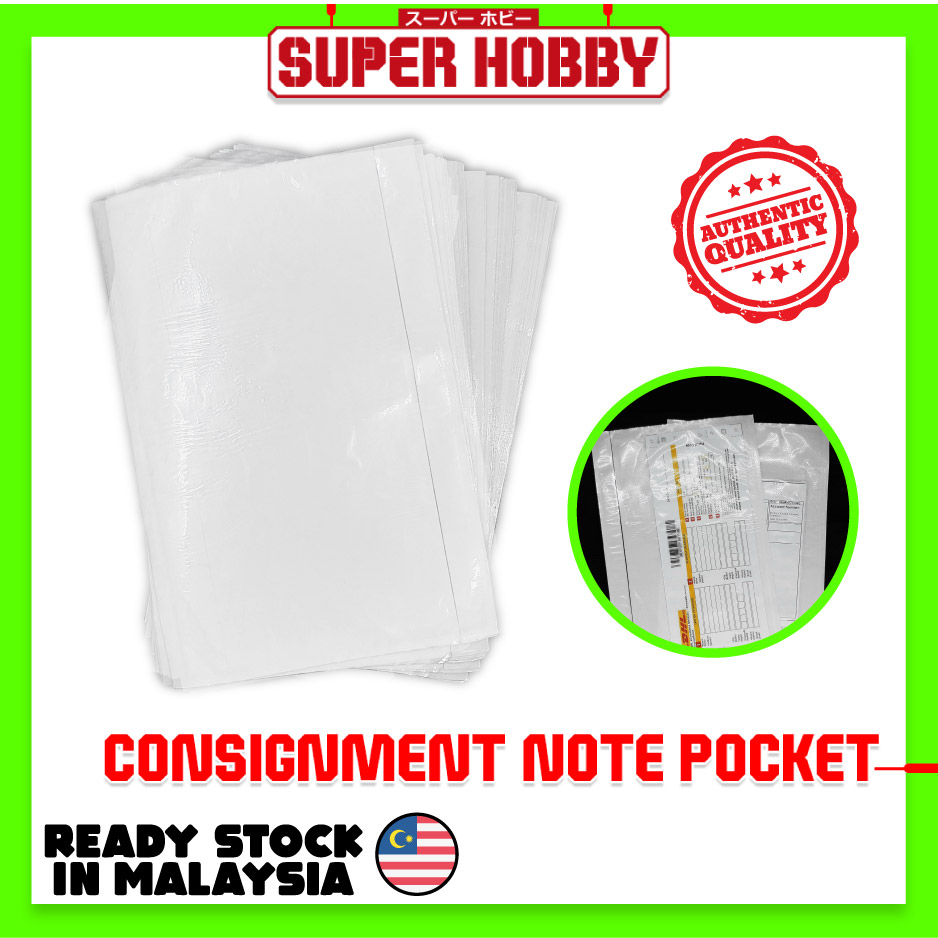 A5 18x24cm Consignment Note Pocket 1PCS Air Waybill Pocket Flyer ...