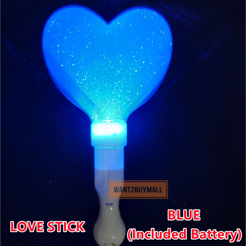 Multi Color Flashing LED Atomic Electric Raver Light Glow Stick Star ...