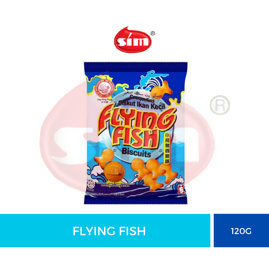 HS - HUP SENG TEDDY BISCUIT/FLYING FISH | Shopee Malaysia