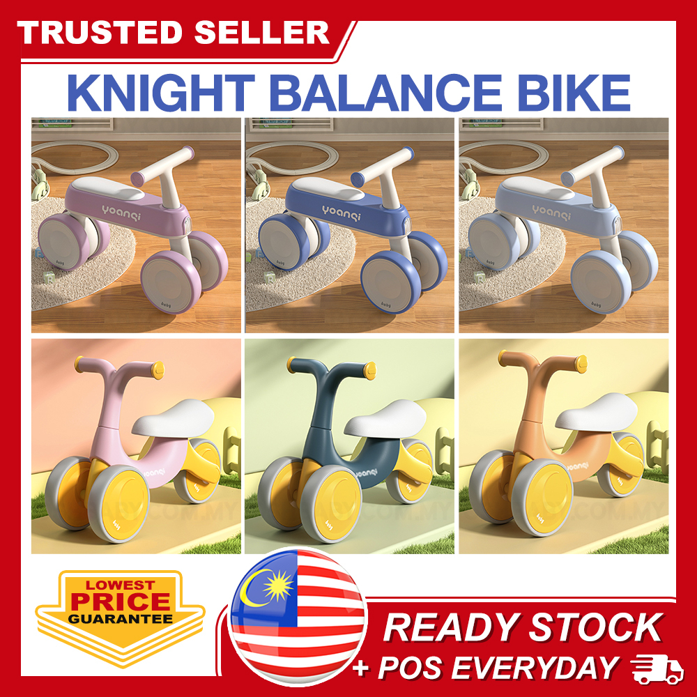 KNIGHT BALANCE BIKE Baby Walker Basikal Seimbang Balance Bike Children ...