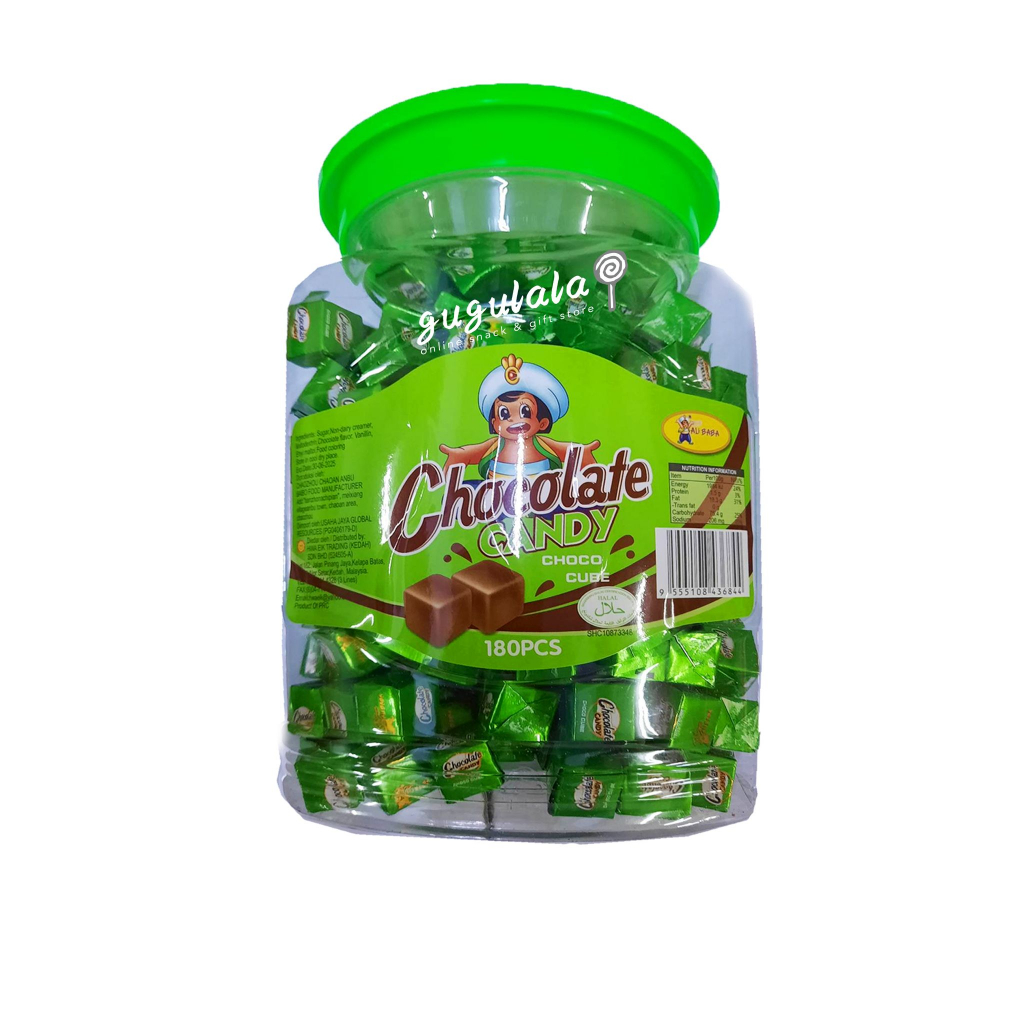 ALIBABA Chocolate Cube Candy 180pcs | Shopee Malaysia