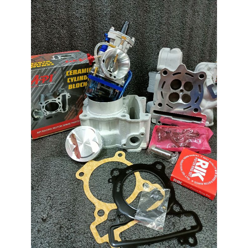 COMBO LC135 SPEC 63MM RACING BLOCK+SUPER HEAD 20/23 CNC PORTING+PWK ...