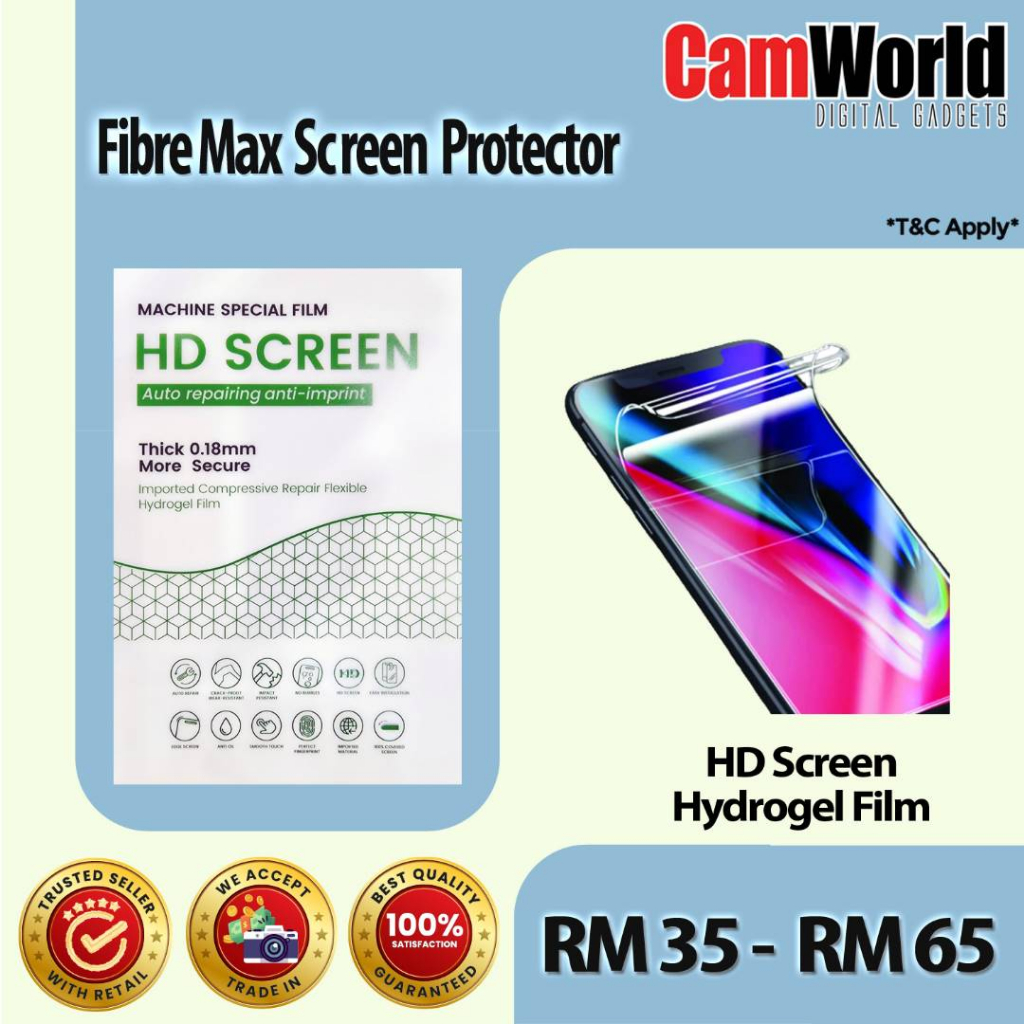HD Hydrogel Film Screen Protector ( BASIC / MID RANGE / PRO SERIES ...