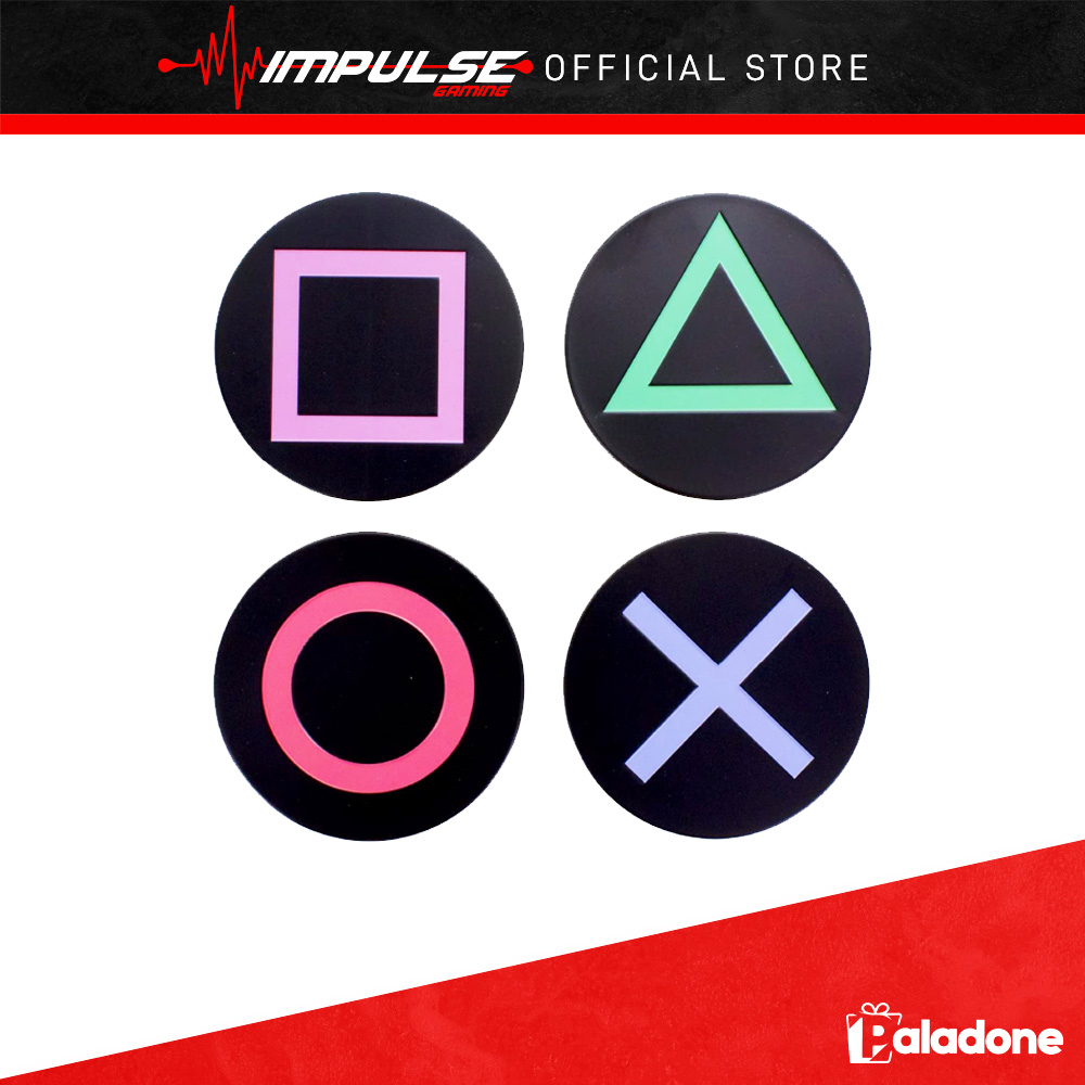 Paladone Playstation Metal Coasters | Shopee Malaysia