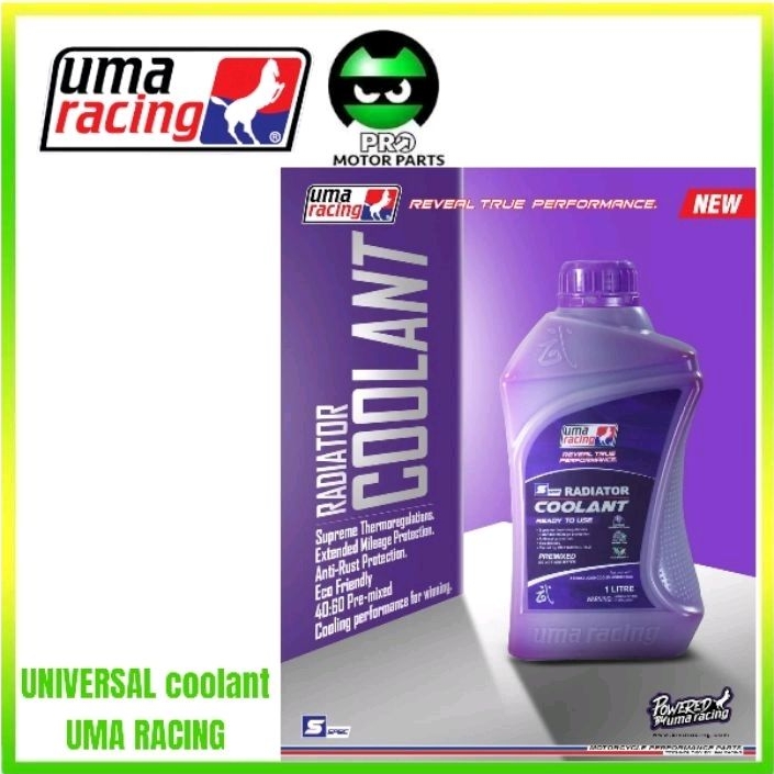 UMA RACING COOLANT 1LITRE ( 1L )PRICE FOR1 BOTOL1LITRE100% ORIGINAL UMA ...