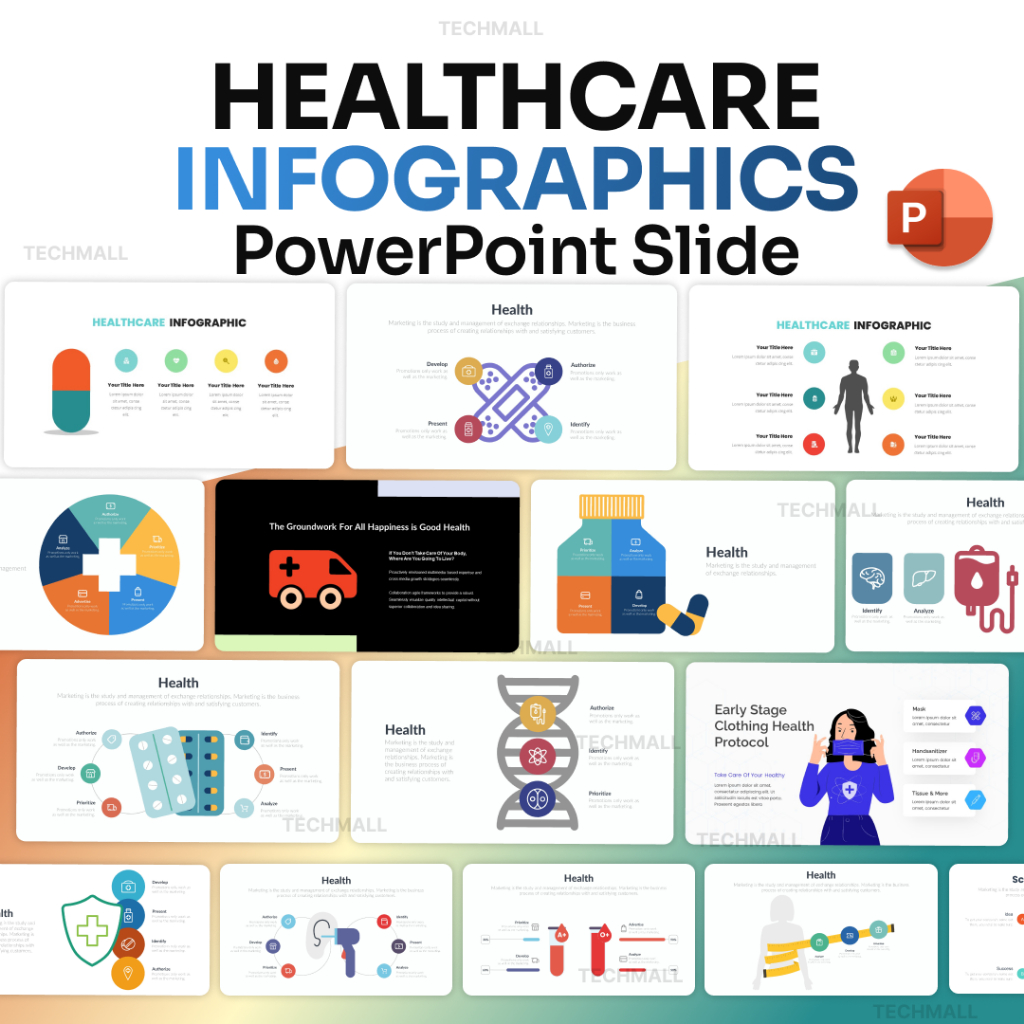 Healthcare Infographics PowerPoint Presentation Template | Easy Edit ...
