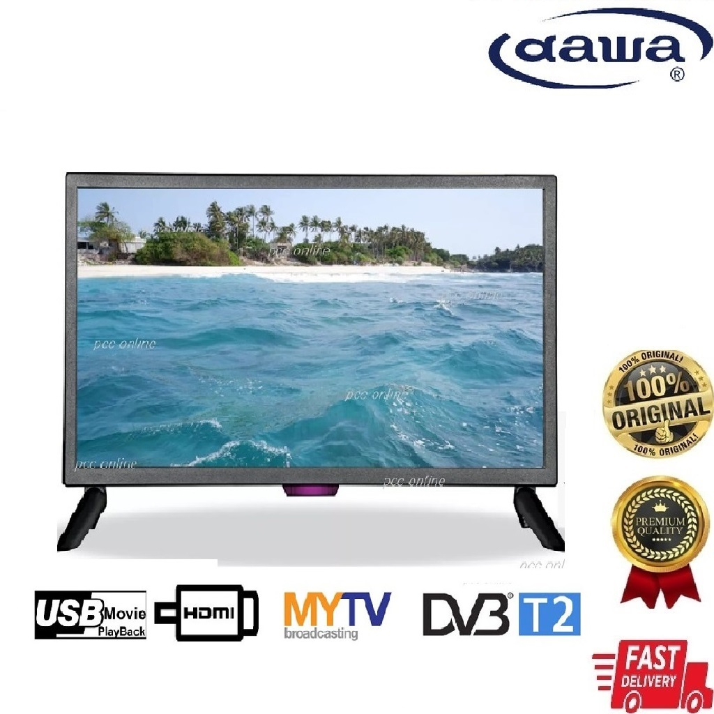 Dawa Digital TV HD Ready LED TV 17"|19"|22"|24"Inch (DVB-T2) Built-in ...