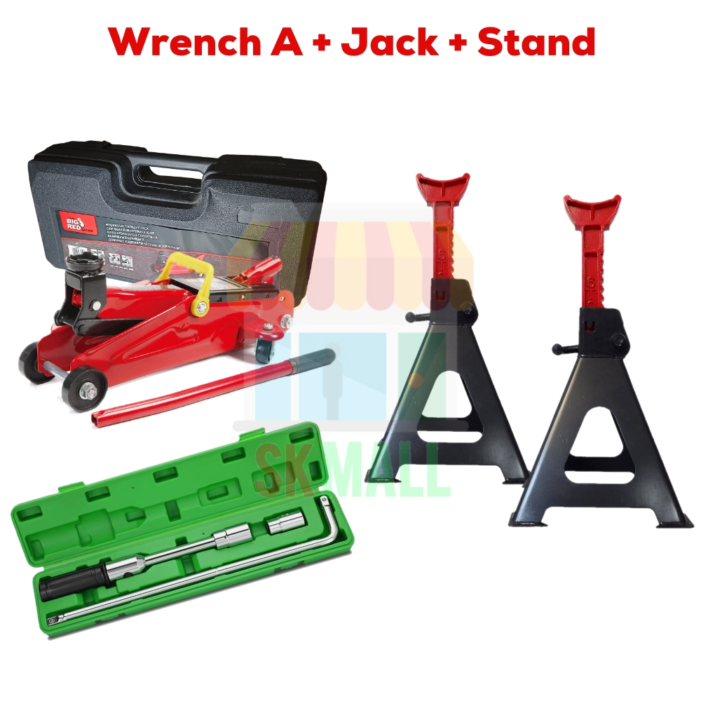 2 Ton Hydraulic Floor Jack Auto Repair Tools Car Tyre Change Tool Jack ...