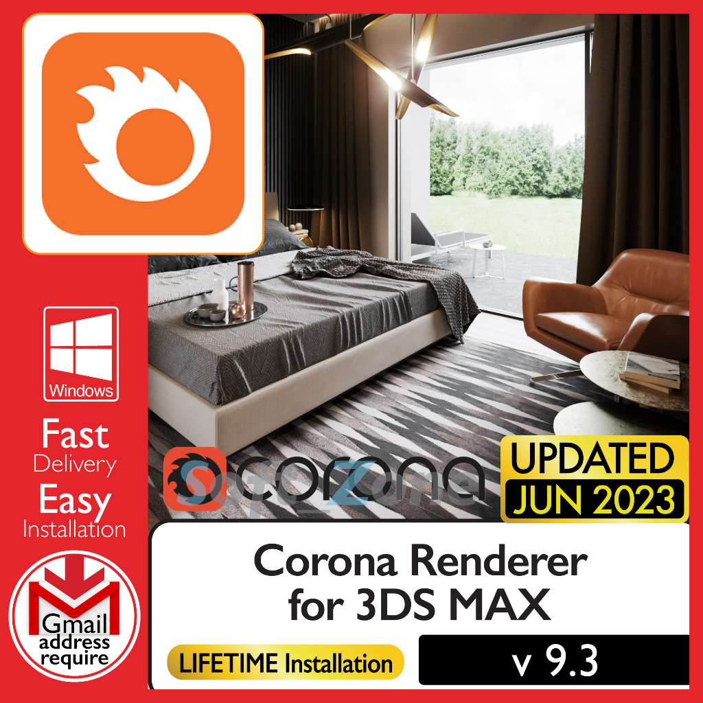 Corona Renderer 9.3 for 3DS MAX 2016-2024 - Precise & High Quality Rendering [WINDOWS x64 ...