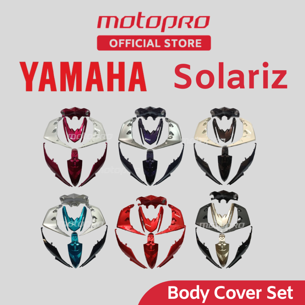 YAMAHA EGO Solariz 100% Original Authentic HLY Body Cover Set Coverset ...