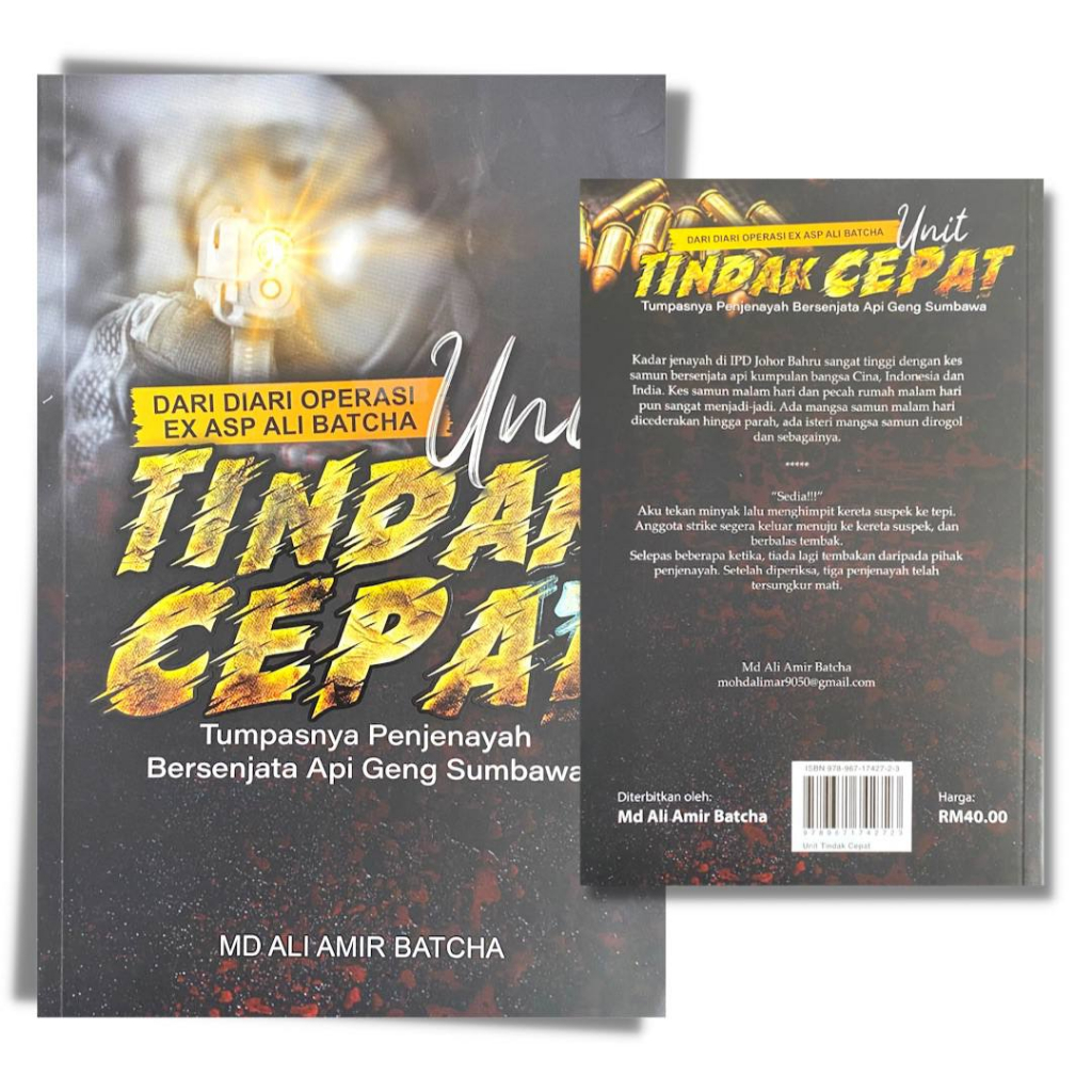 Buku Dari Diari Operasi EX ASP ALI BATCHA UNIT TINDAK CEPAT | Shopee ...