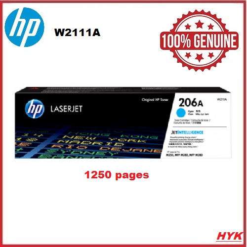 HP 206A 100% ORIGINAL LaserJet Toner Cartridge W2110A/W2111A/W2112A ...