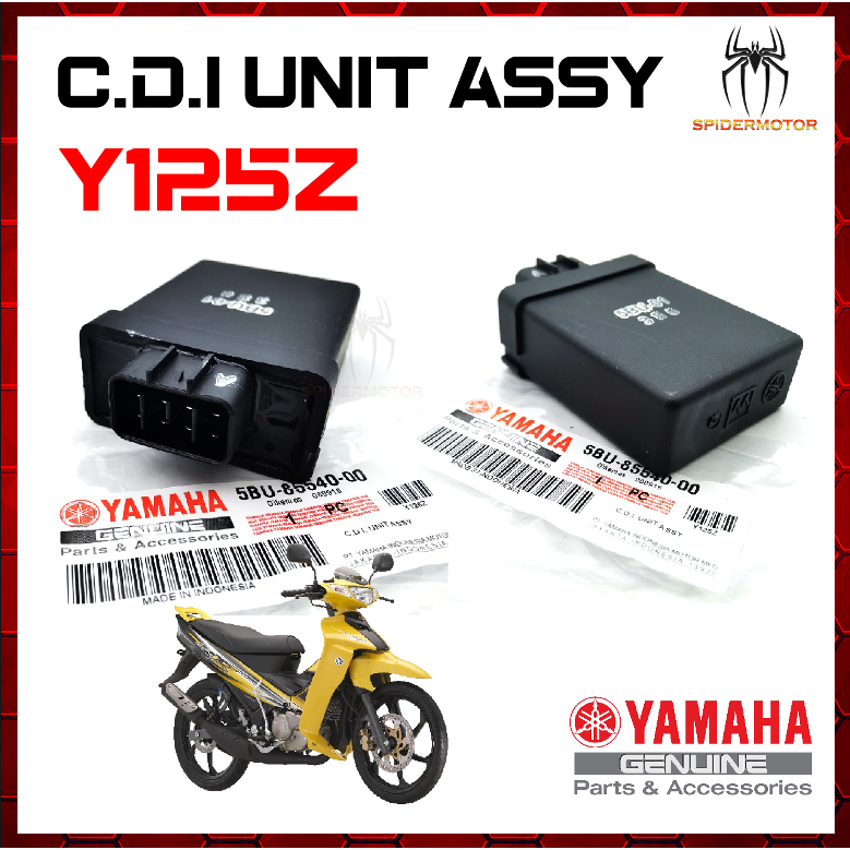 CDI UNIT YAMAHA Y125 / Y125ZR / RXZ CATALYZER / RXZ MILI BUANG CUT OFF MADE IN INDONESIA [ BUANG ...