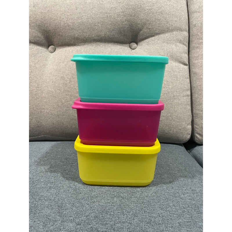 Tropical Fiesta 650ml tupperware (3pcs) | Shopee Malaysia
