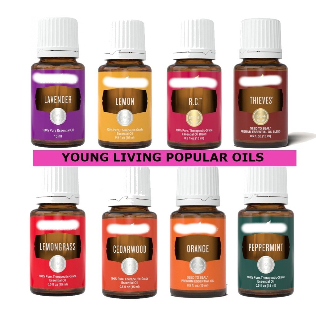Young Livings YL POPULAR ESSENTIAL OILS LAVENDER LEMON THIEVES ...