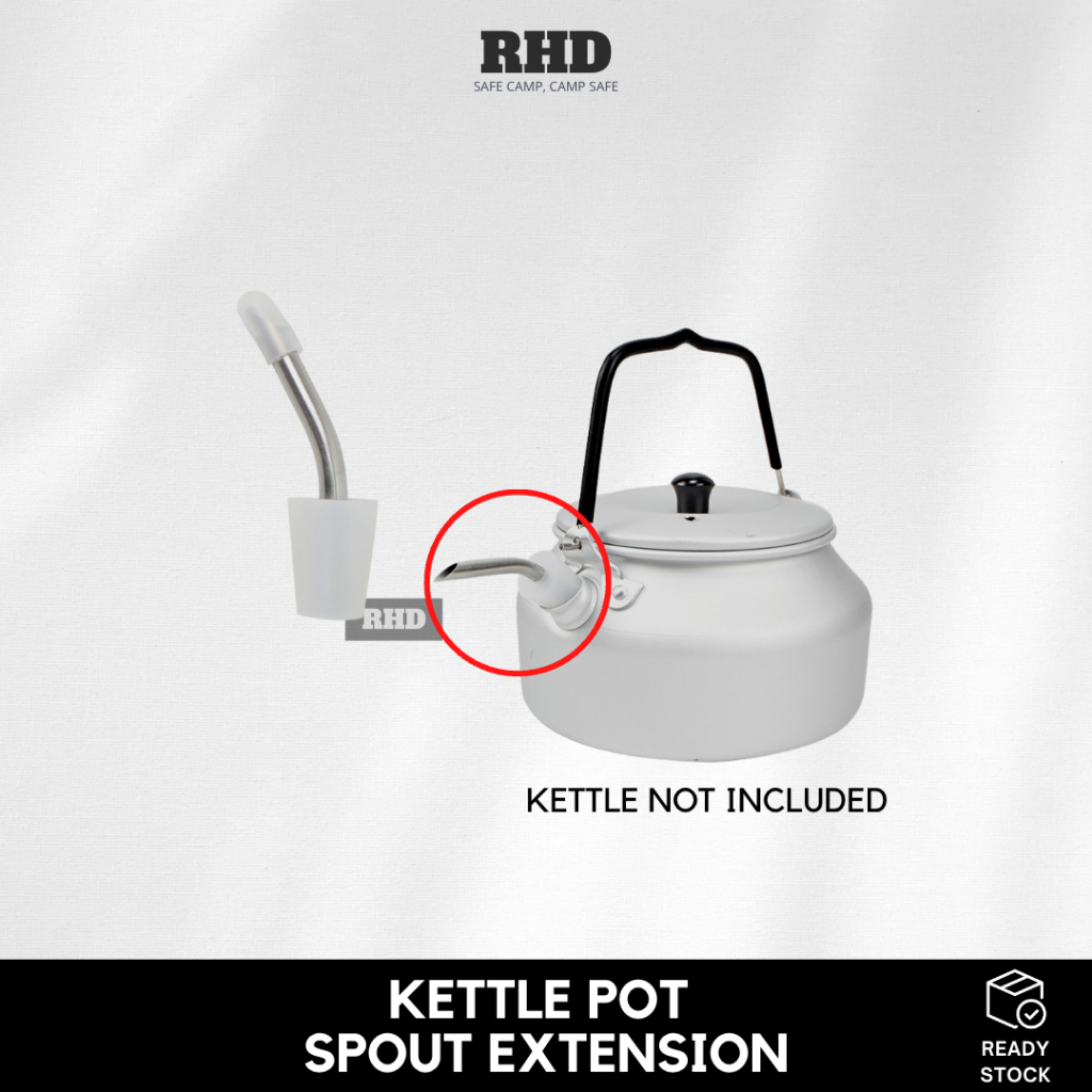 Kettle Pot Spout Extension For Outdoor Camping Hiking Drip Pour Over ...