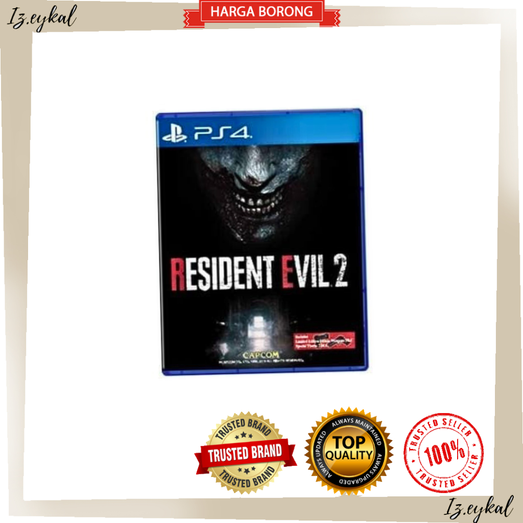 [PHYSICAL DISC] CHEAPEST 🎉PS4 Resident Evil 2 Remake | RE2 English / chinese cd disc used game ...
