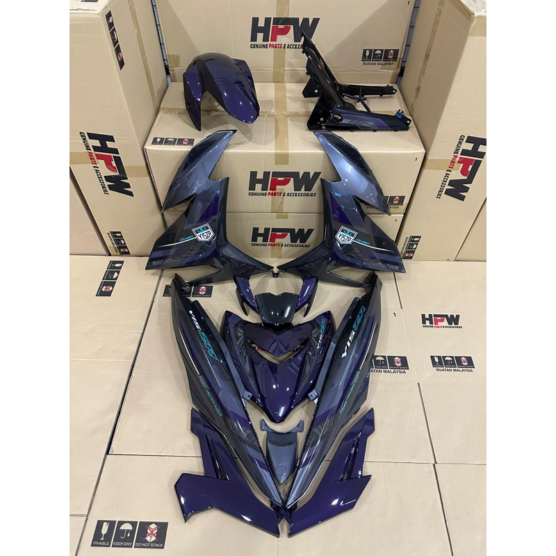 JL Racing HPW MAGIC BOY Coverset Bodyset Yamaha Y15 Y15zr V1 V2 Exciter Rc Hitam Kuning Merah ...