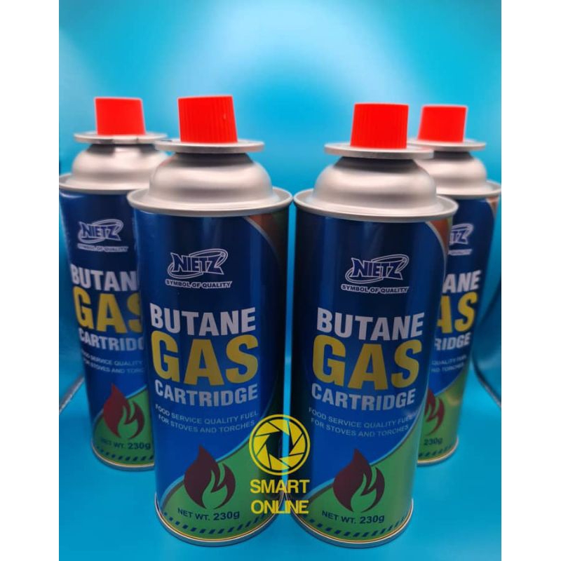 4 IN 1 Butane Gas Cartridge / Gas Tin 230G ( Heavy Duty ) | Shopee Malaysia