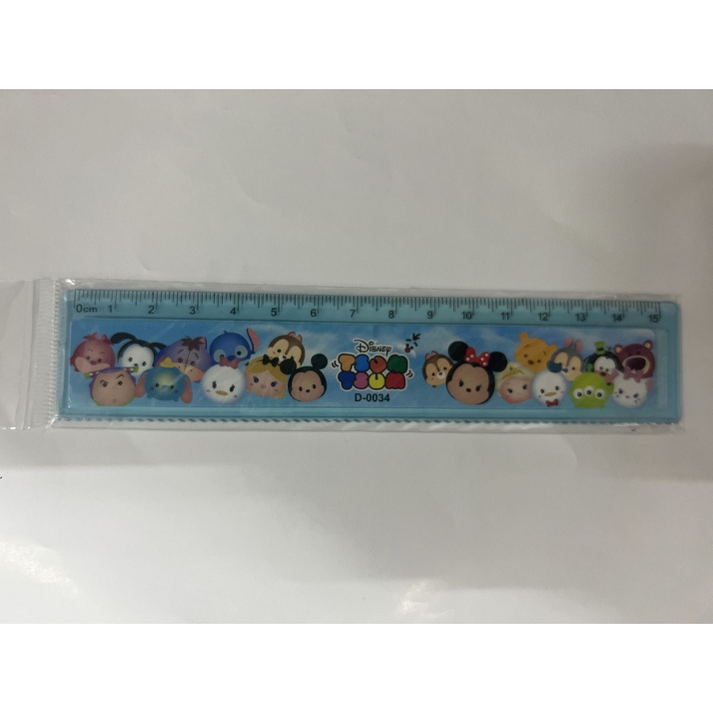 15cm Cartoon Ruler 2 in 1 Straight and Wave Ruler Pembaris Comel Lurus ...
