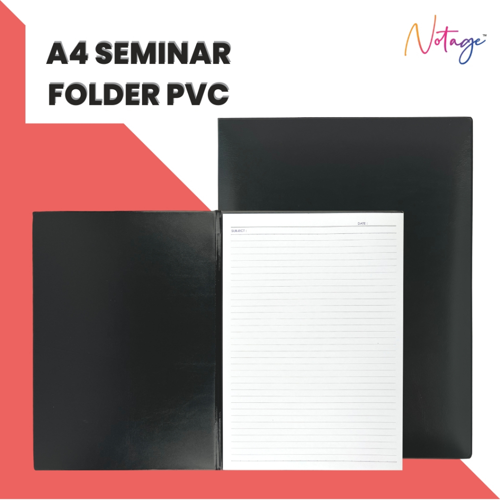 A4 Seminar Folder PVC Paper Holder Folder Document Bag File Clipboard ...