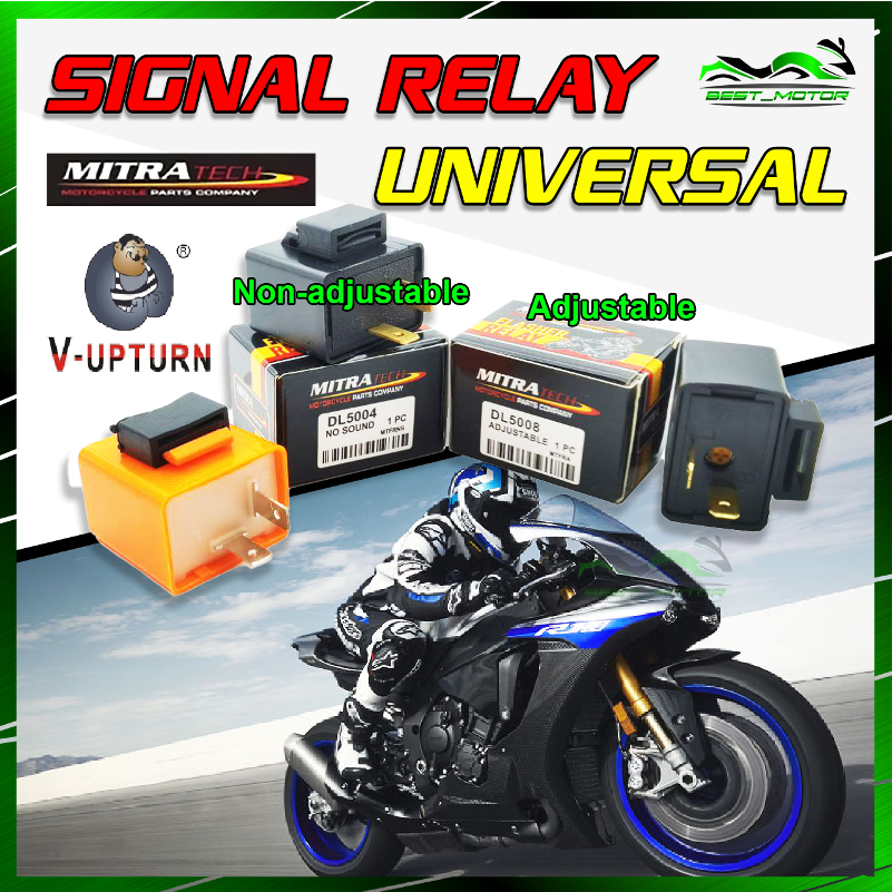 Signal Rellay LED SIGNAL ADJUSTER FLASHER Motorcycle Double Signal ...