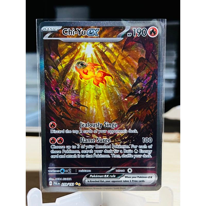 Chi-Yu ex 259/193 - Pokemon TCG Paldea Evolved | Shopee Malaysia