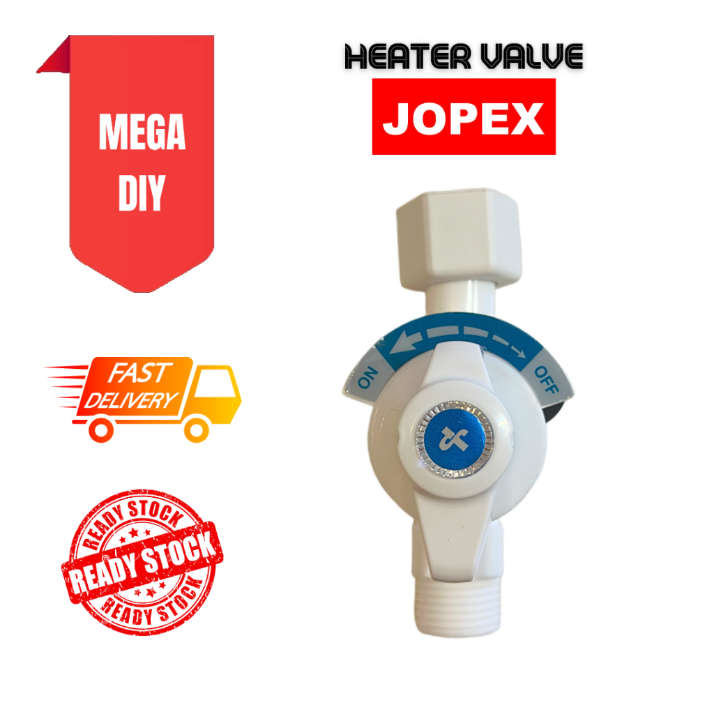 Jopex Heater Valve Water Heater Shower Control Valve Stop Valve / Injap ...