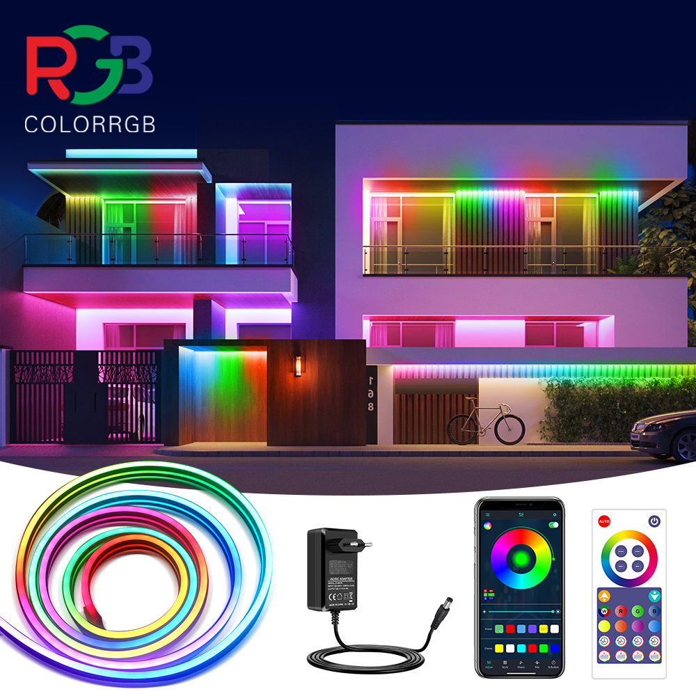 Smart led strip light LED neon lights RGBIC dream color room usb led ...