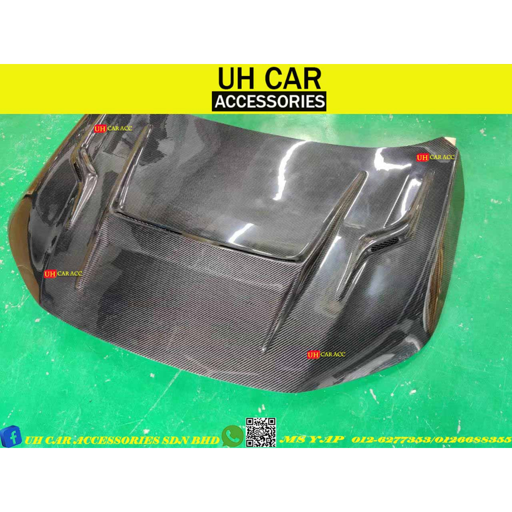 HONDA CIVIC FE 2022 2023 THAILAND ECON GT CARBON FIBRE FRONT BONNET ...