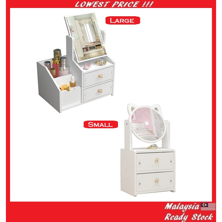 Cosmetic Shelf Makeup Storage Drawer Rack Multifunctional Make up ...