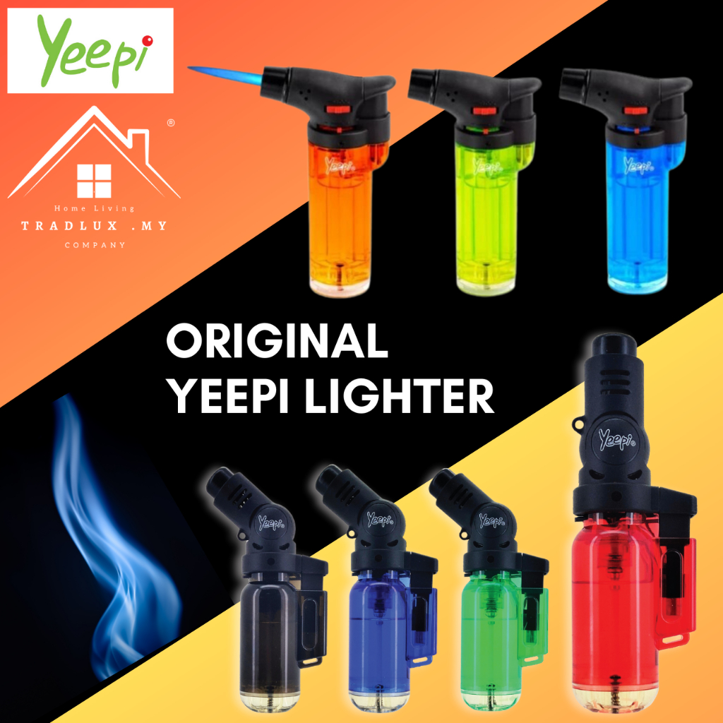 Tradlux ORIGINAL MY Yeepi Jet Flame Lighter Cannon Jet-45 4202 Lighter ...