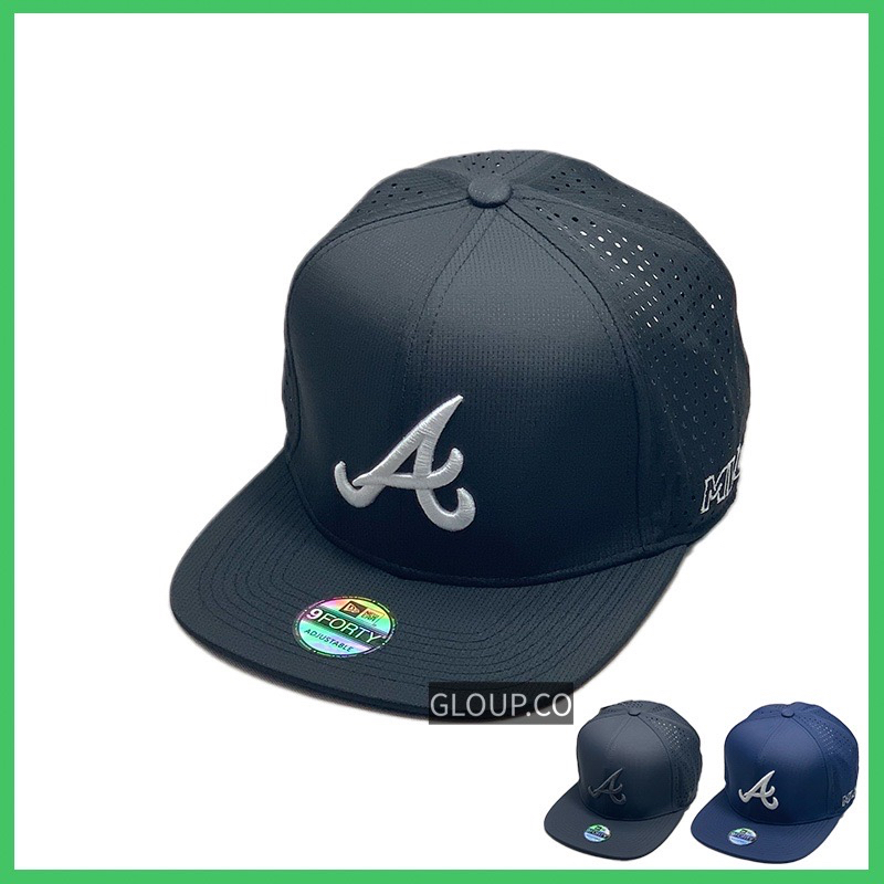 [ READY STOCK ] Atlanta Braves “A” Dri-Fit Snapback Flat Brim Cap ...