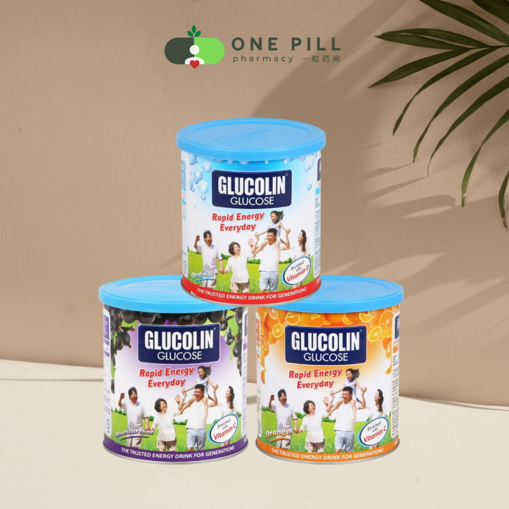 Glucolin Glucose Original/ Blackcurrant/ Orange (420g) | Exp: 07/2025 ...