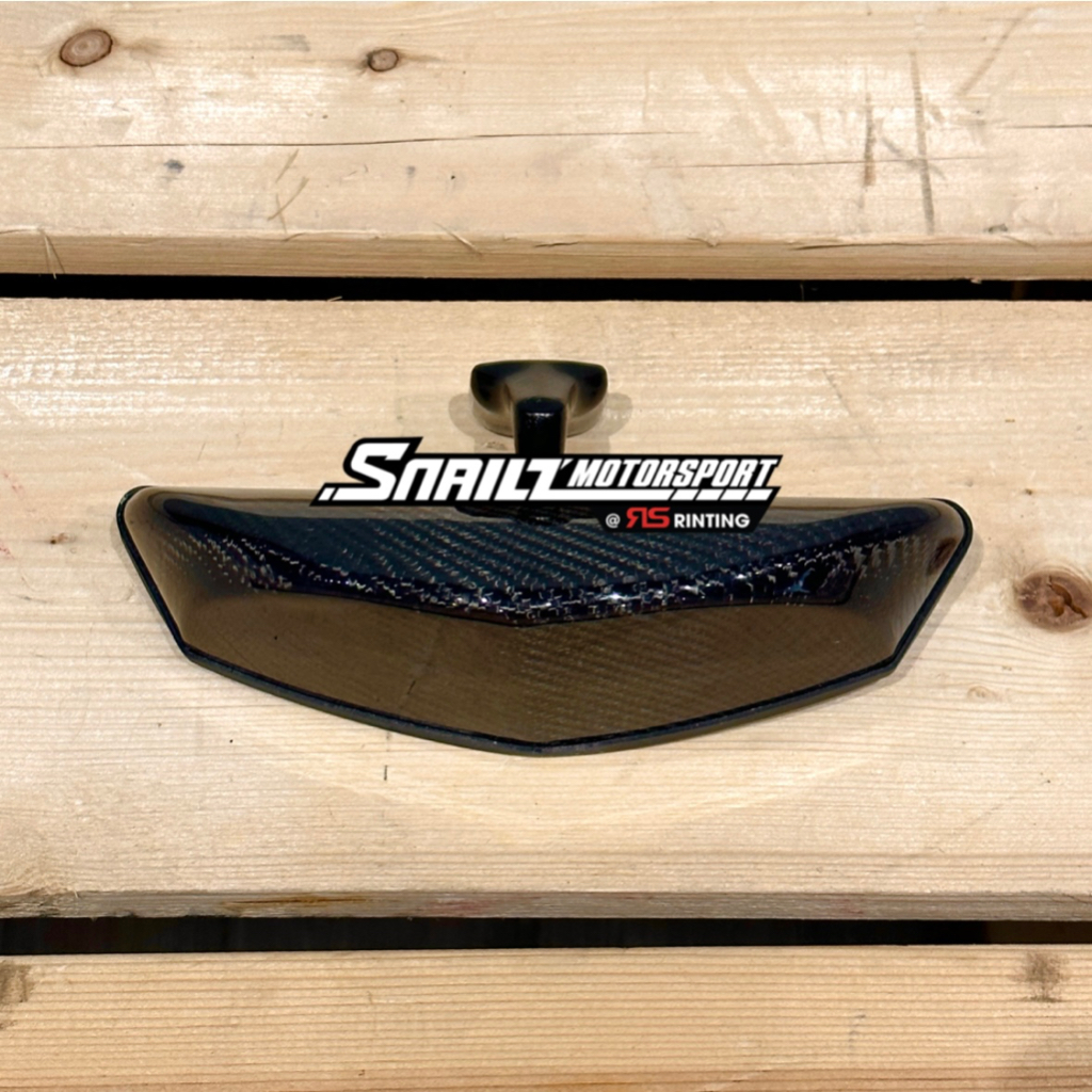 ZOOM ENGINEERING (NEW) CARBON FIBER PENTA MONACO MIRROR Rearview Center ...