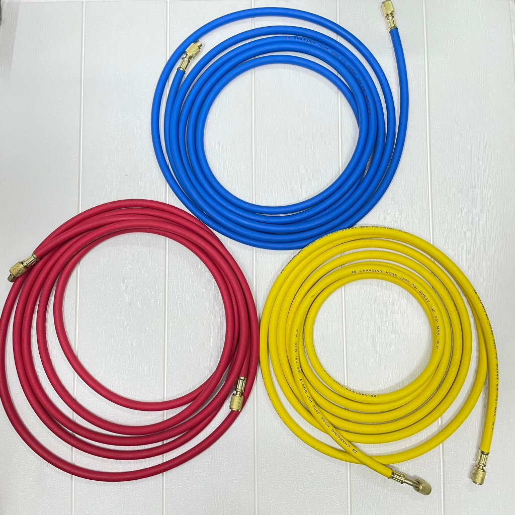 5meter 3meter 1.8meter 1.5meter 1meter Charging Hose Set R22 R134a R12 ...