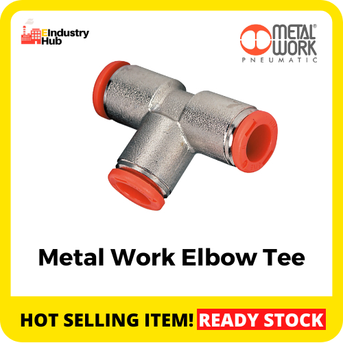 Original Metal Work Equal Tee Brass Nickel Plated T Shape Connector ...