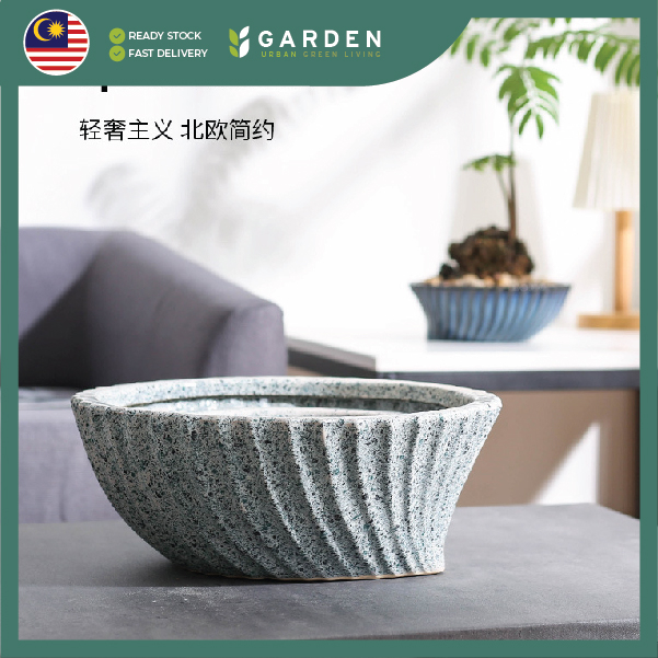 European Modern Minimalist Creative Ceramic Flower Pot Design Desktop ...