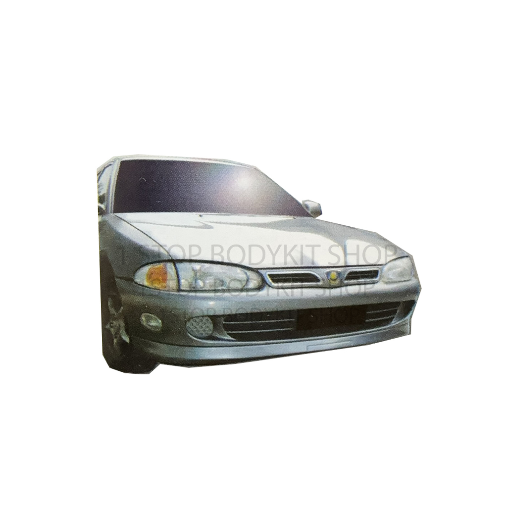 PROTON WIRA FRONT SKIRT GSR (PU GETAH ) SKIRT LIP BODYKIT | Shopee Malaysia