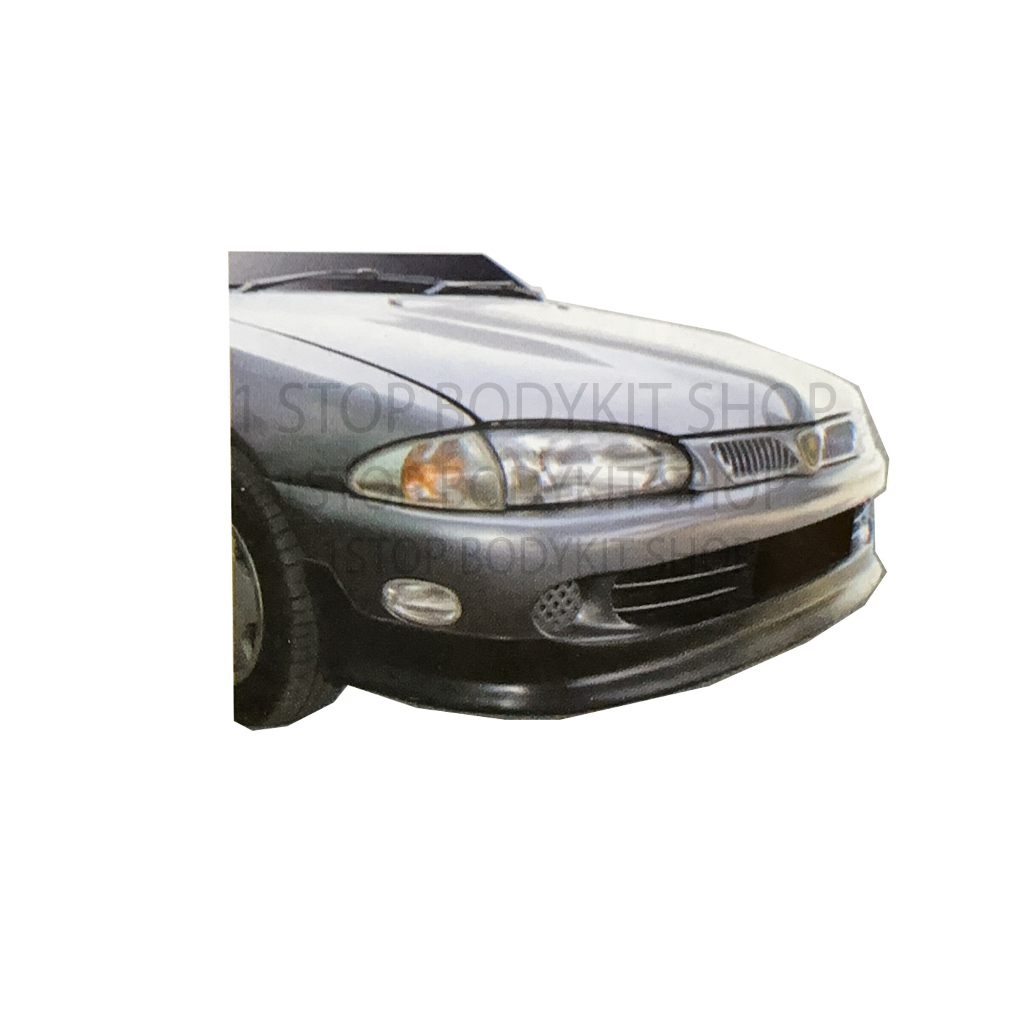 PROTON WIRA FRONT SKIRT MIVEC (PU GETAH ) SKIRT LIP BODYKIT | Shopee ...