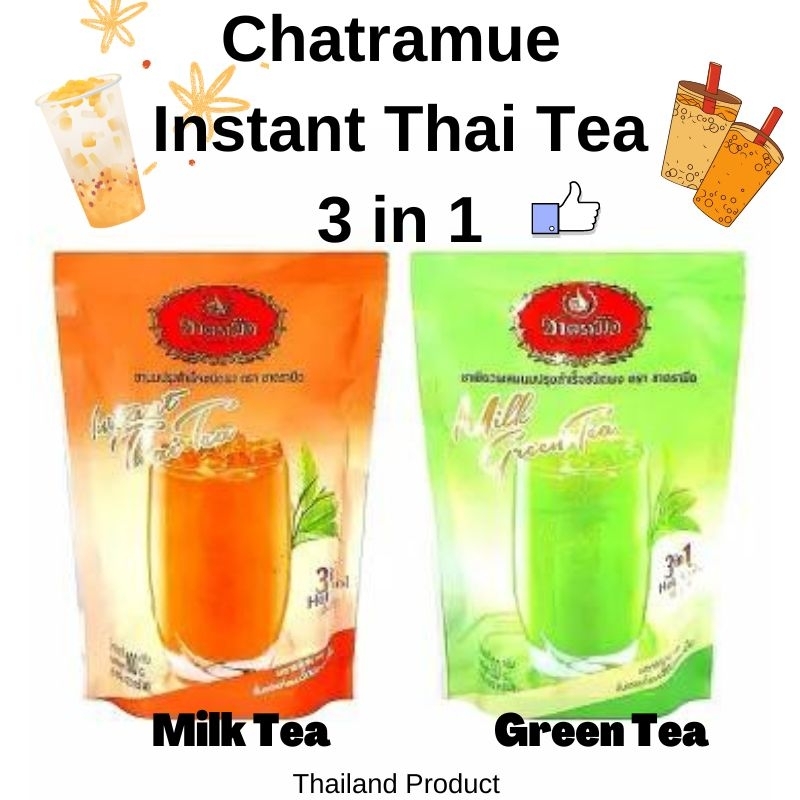 【Chatramue】 - 100% Original Instant Thai Tea 3in1 (500g) | Shopee Malaysia